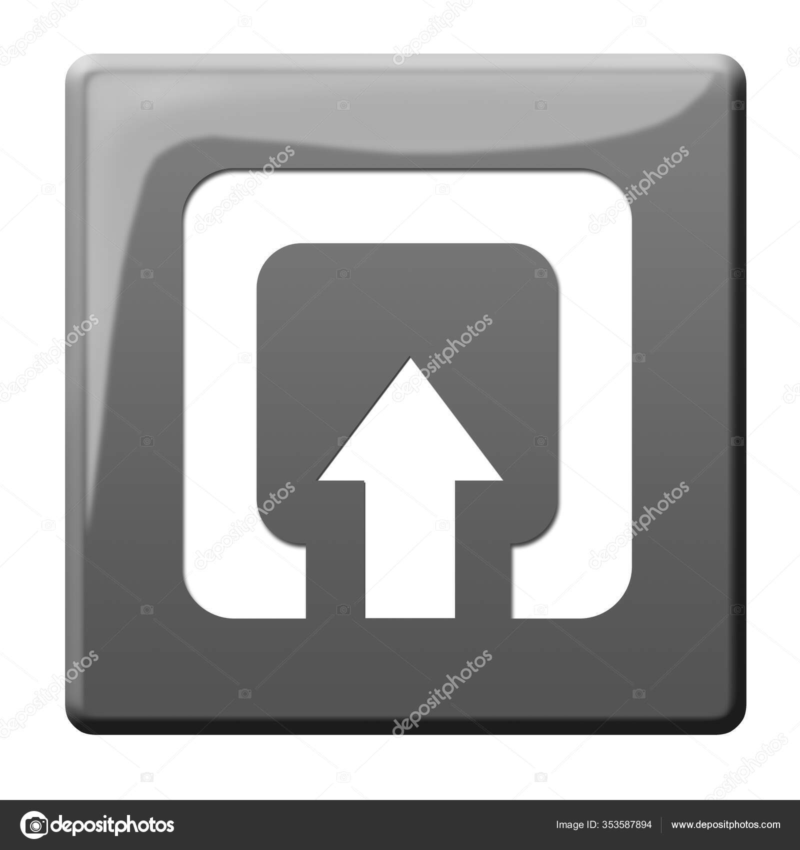 Upload Button Illustration — Stock Photo © PantherMediaSeller #353587894