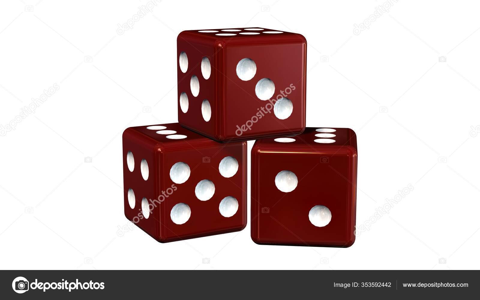 Red Cubes Isolated White Background Stock Photo by ©PantherMediaSeller ...