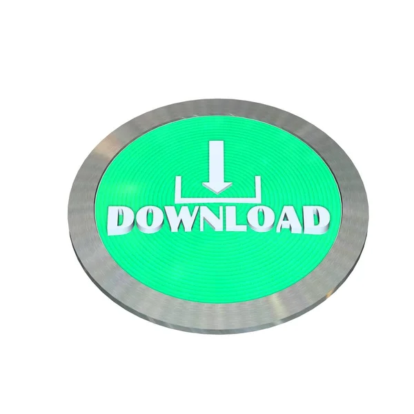 Download Button Png Green