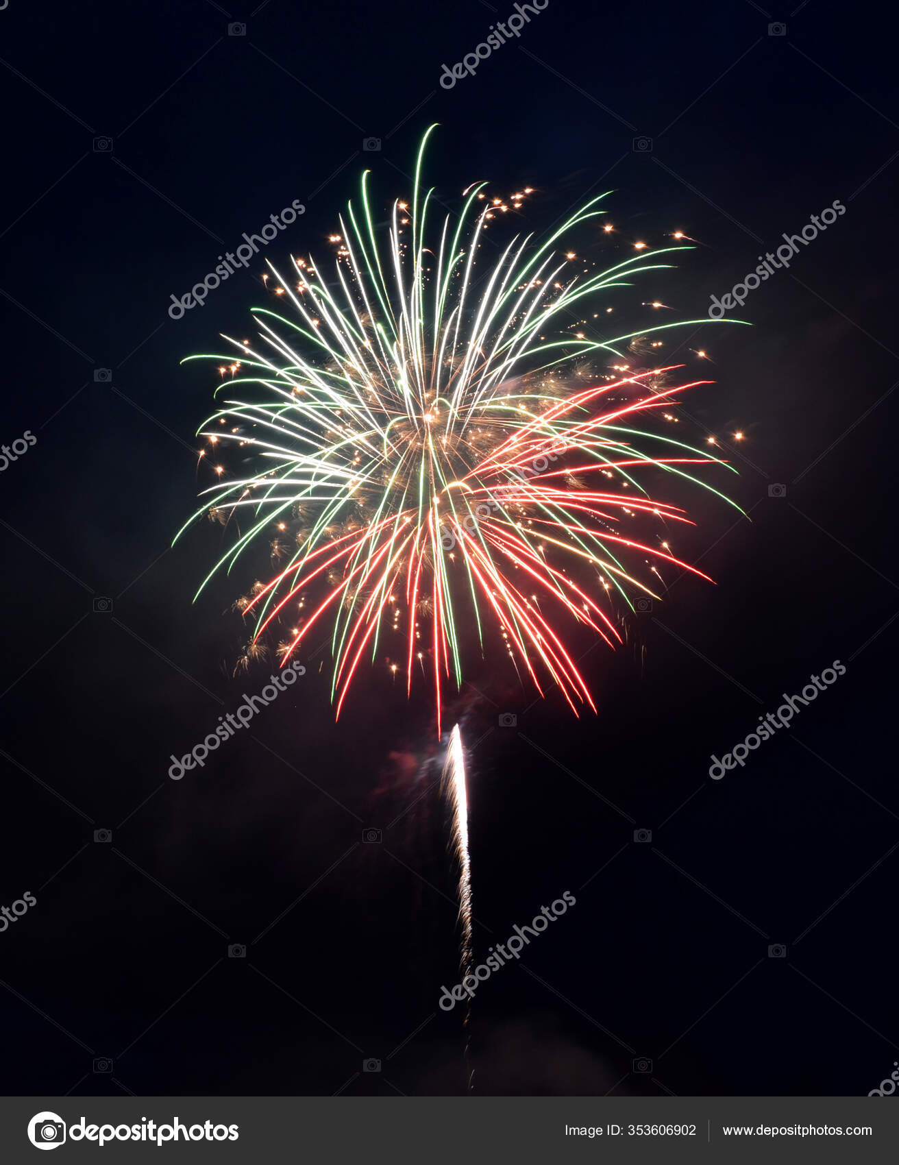 Fireworks Sky Pyrotechnics Explosion Stock Photo by ©PantherMediaSeller ...