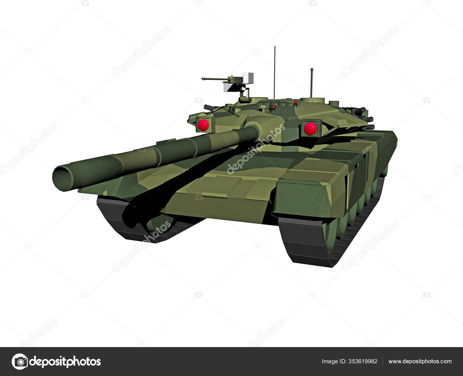 Image Military Tank Stock Illustration by ©PantherMediaSeller #353619982