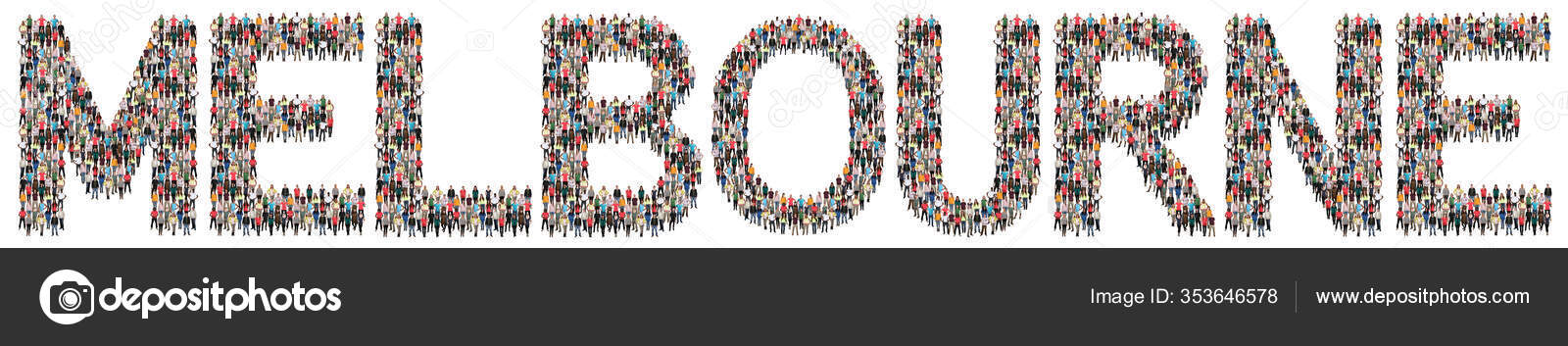 Melbourne People People Group People Group Free — Stock Photo ...