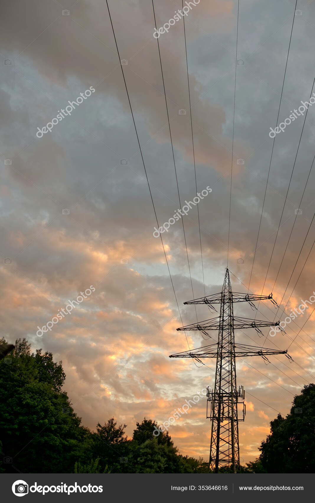 Overhead Line Mast Base Staion Stock Photo by ©PantherMediaSeller 353646616