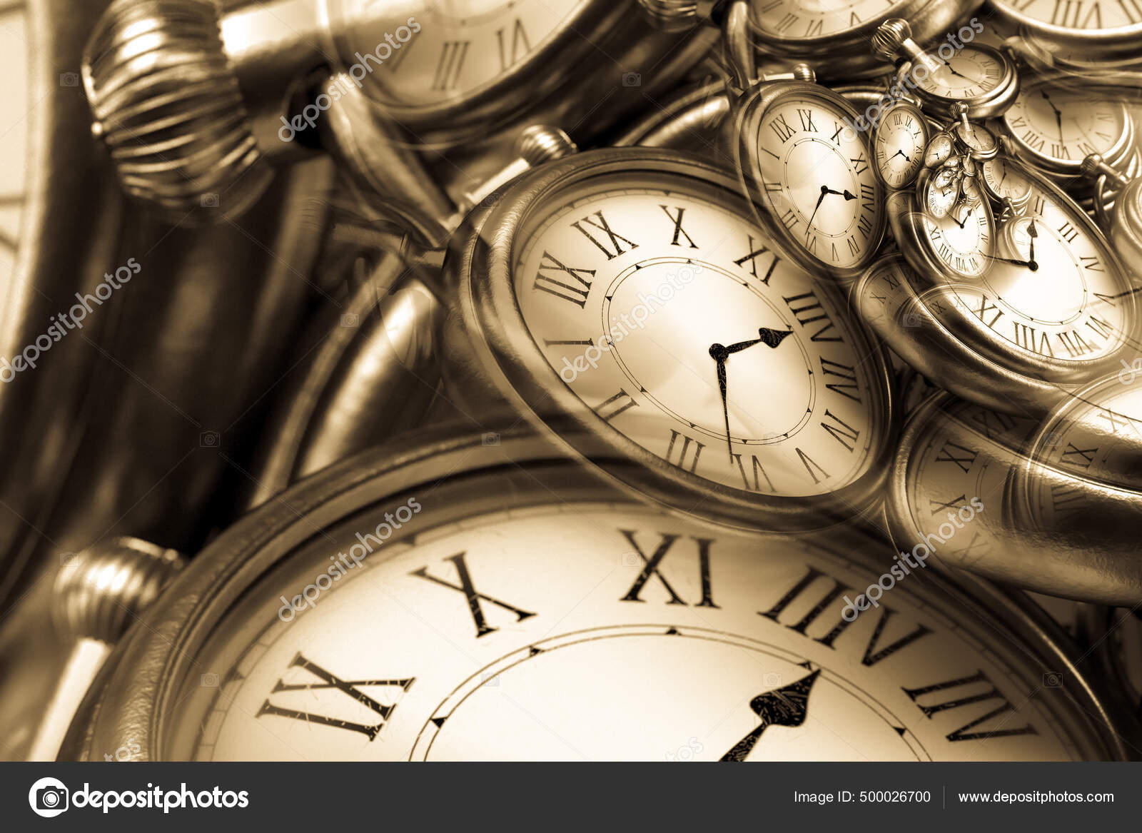 Droste Effect Background Infinite Clock Spiral Abstract Design Concepts ...