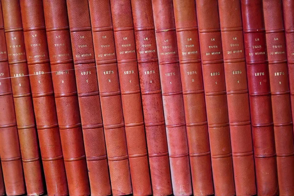 Old Book Spines