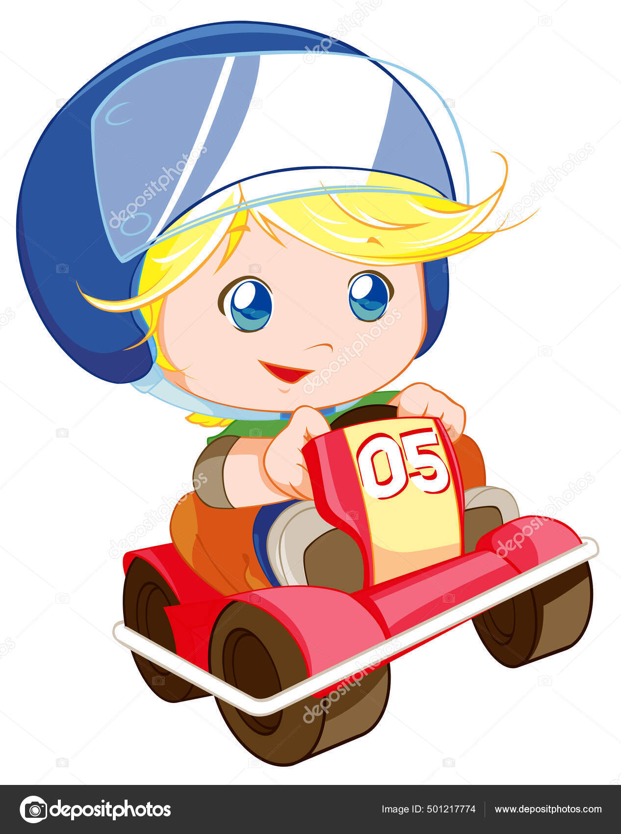 Digitally Illustrated Cute Sports Boy Stock Illustration by ... Digitally Illustrated Cute Sports Boy Stock Illustration by ...