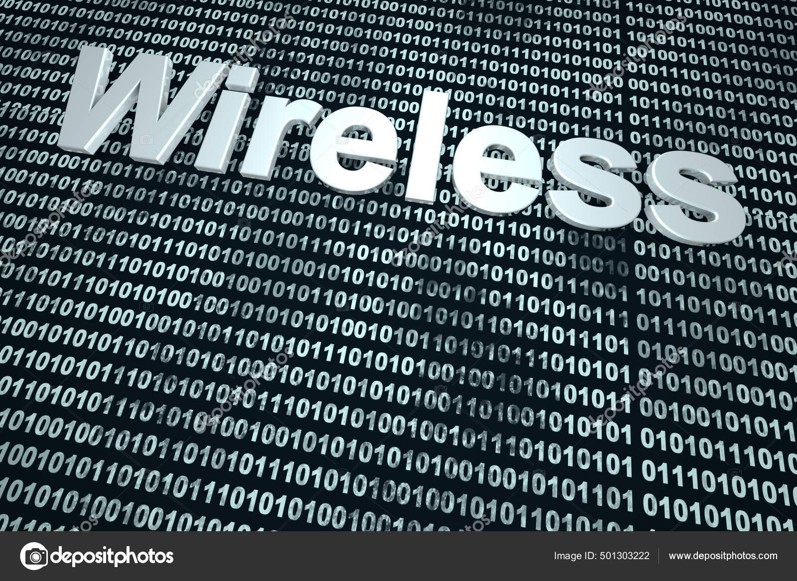 Binary Code Laptop Screen — Stock Photo © PantherMediaSeller #501303222