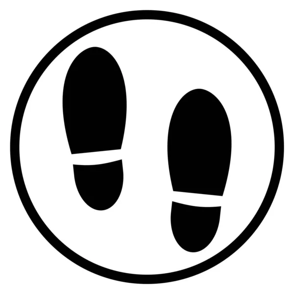 Footprints in circle Stock Photos, Royalty Free Footprints in circle ...