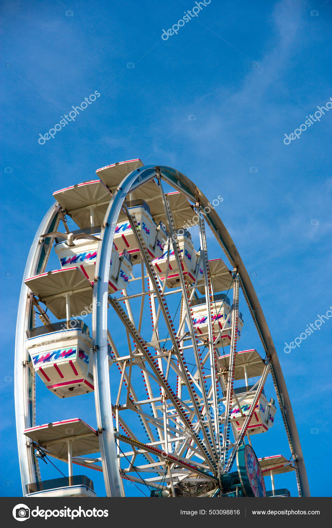 Ferris Wheel Amusement Park — Stock Photo © PantherMediaSeller #503098816