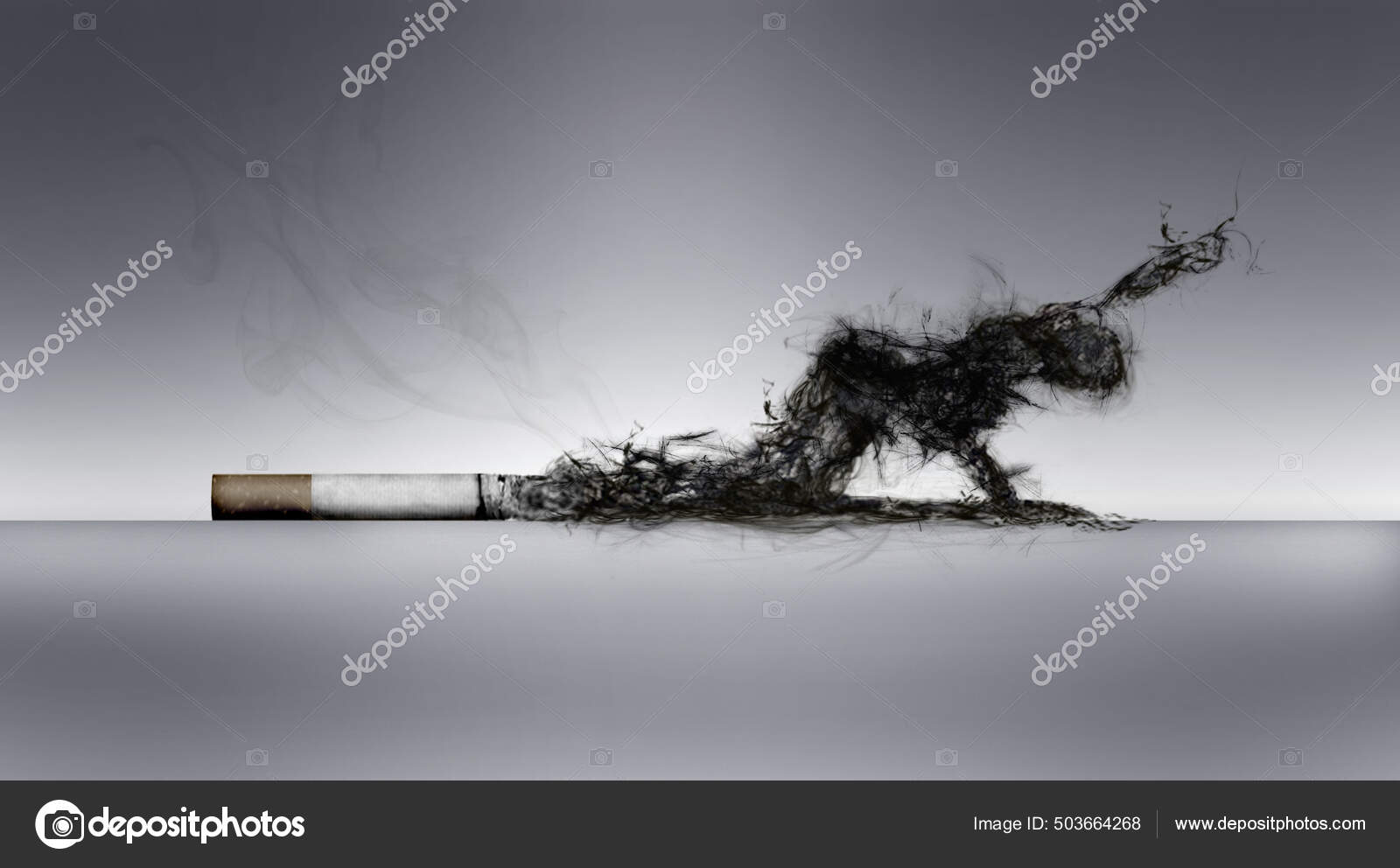 Burning Cigarette Wallpaper
