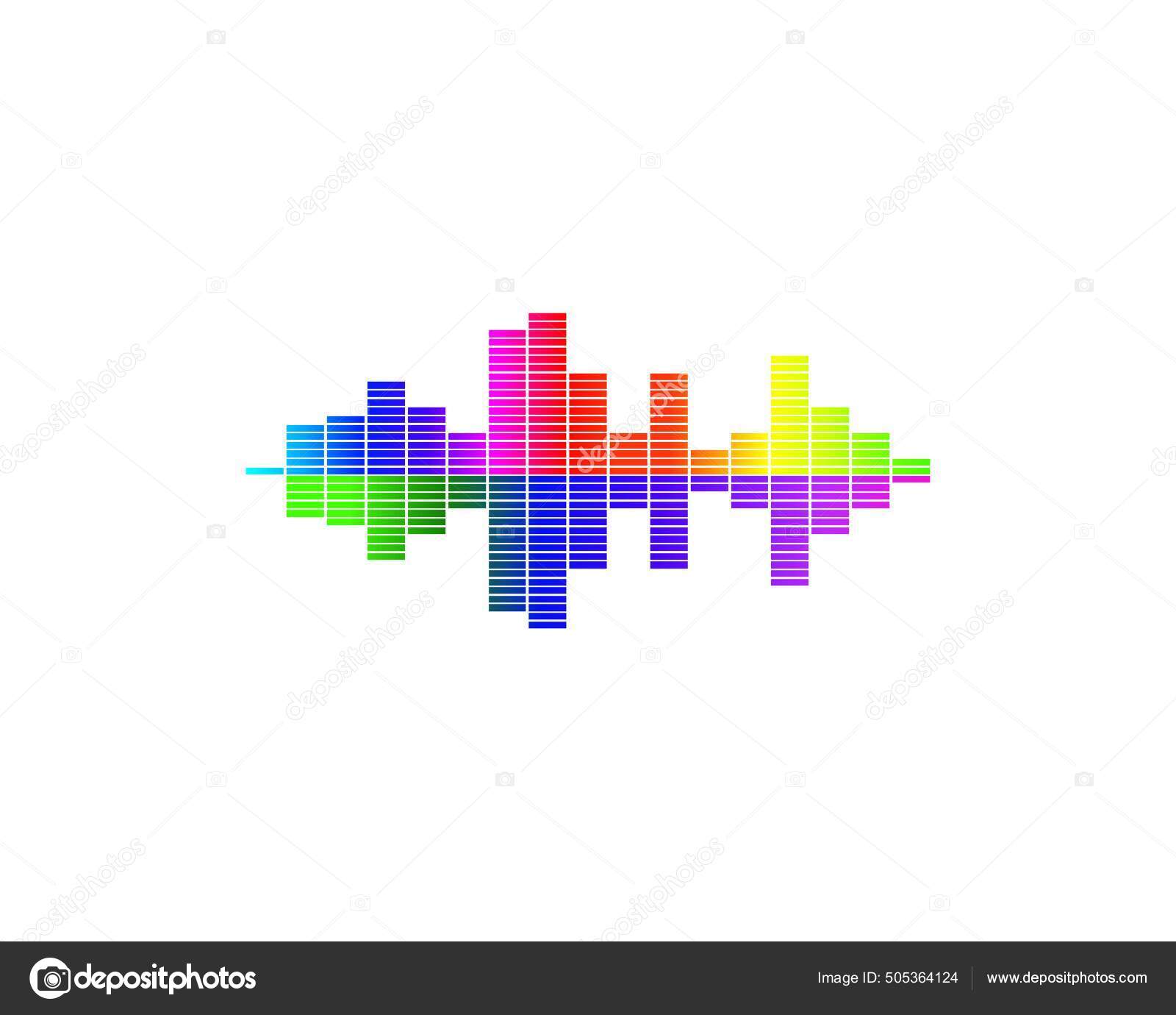 Music Equalizer Logo Design Vector Stock Vector by ©PantherMediaSeller 505364124