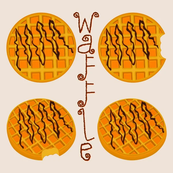 19,266,076 Waffle poster Vector Images | Depositphotos