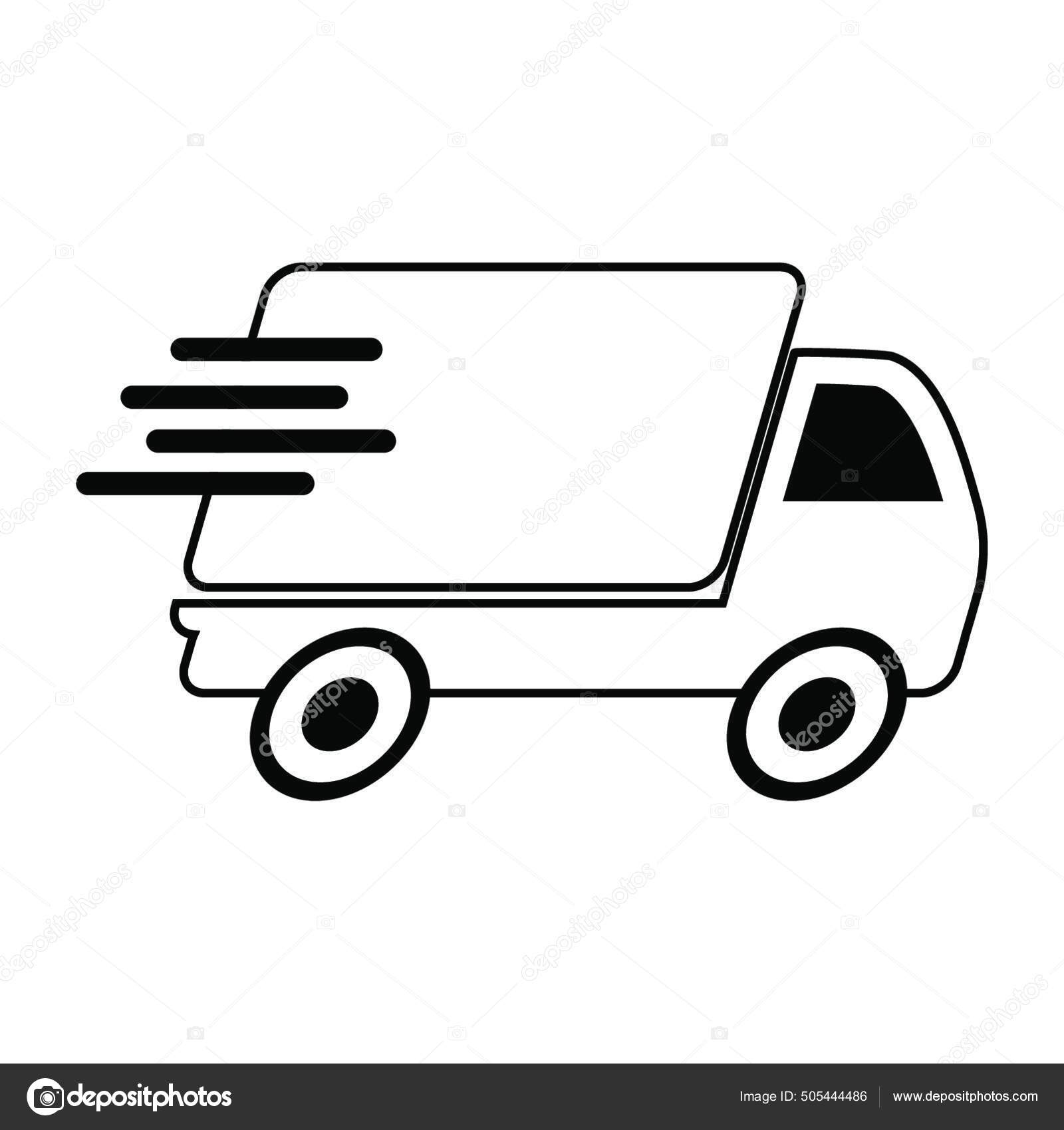 Fast Delivery Van Icon