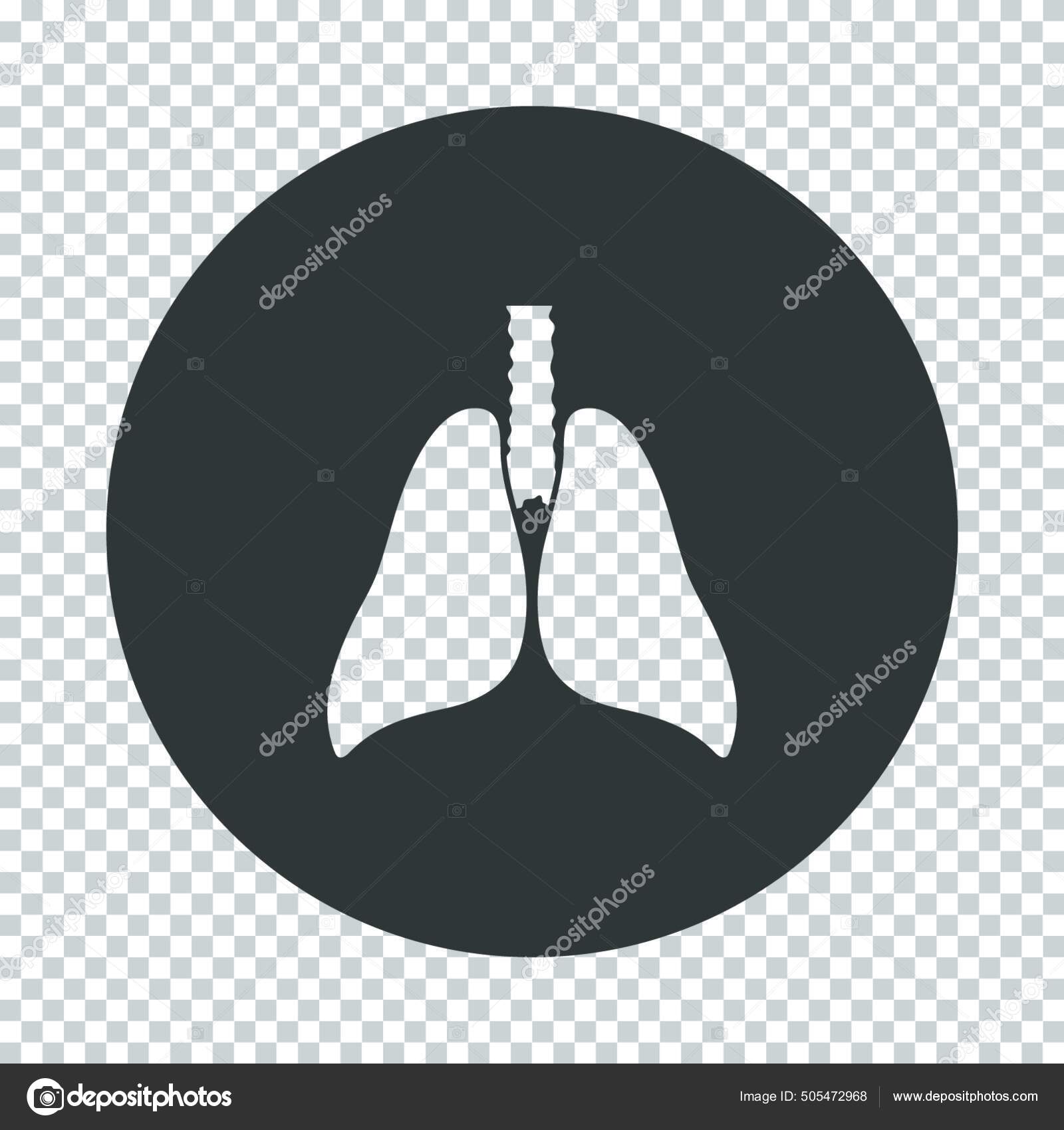 Lungs Icon Vector Illustration Stock Vector by ©PantherMediaSeller ...