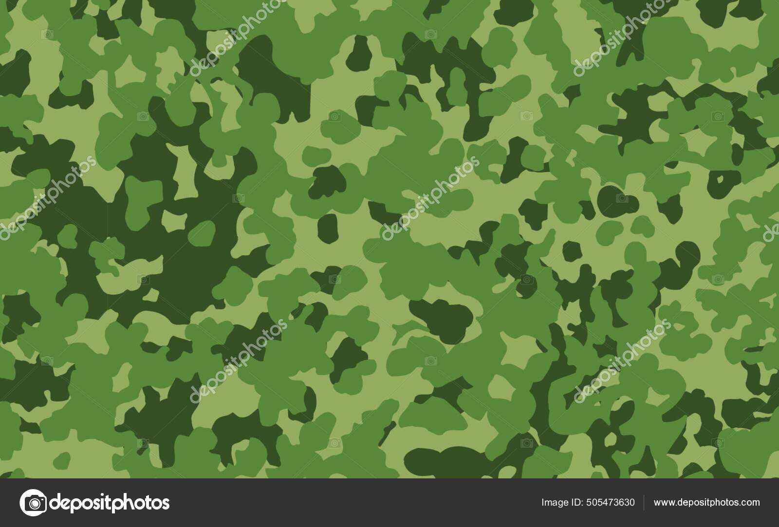 Camouflage Seamless Pattern Military Background Stock Vector Image by ...