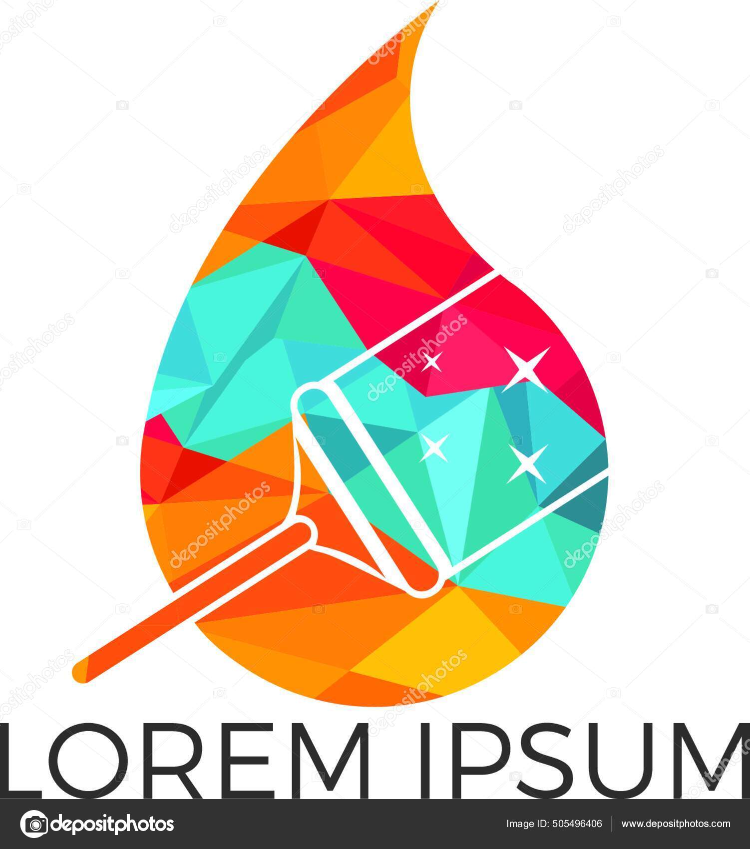 Symbol Cleaning Living Space Stock Vector by ©PantherMediaSeller 505496406