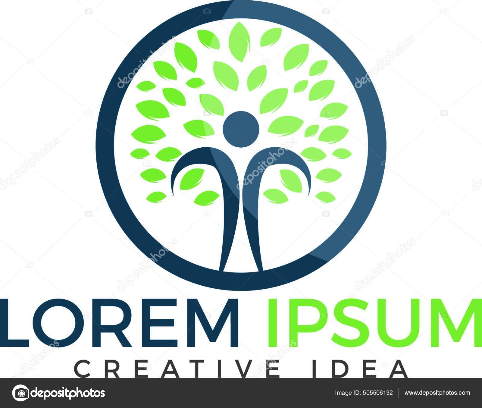 Tree Logo Symbols Vector Illustration Stock Vector by ...