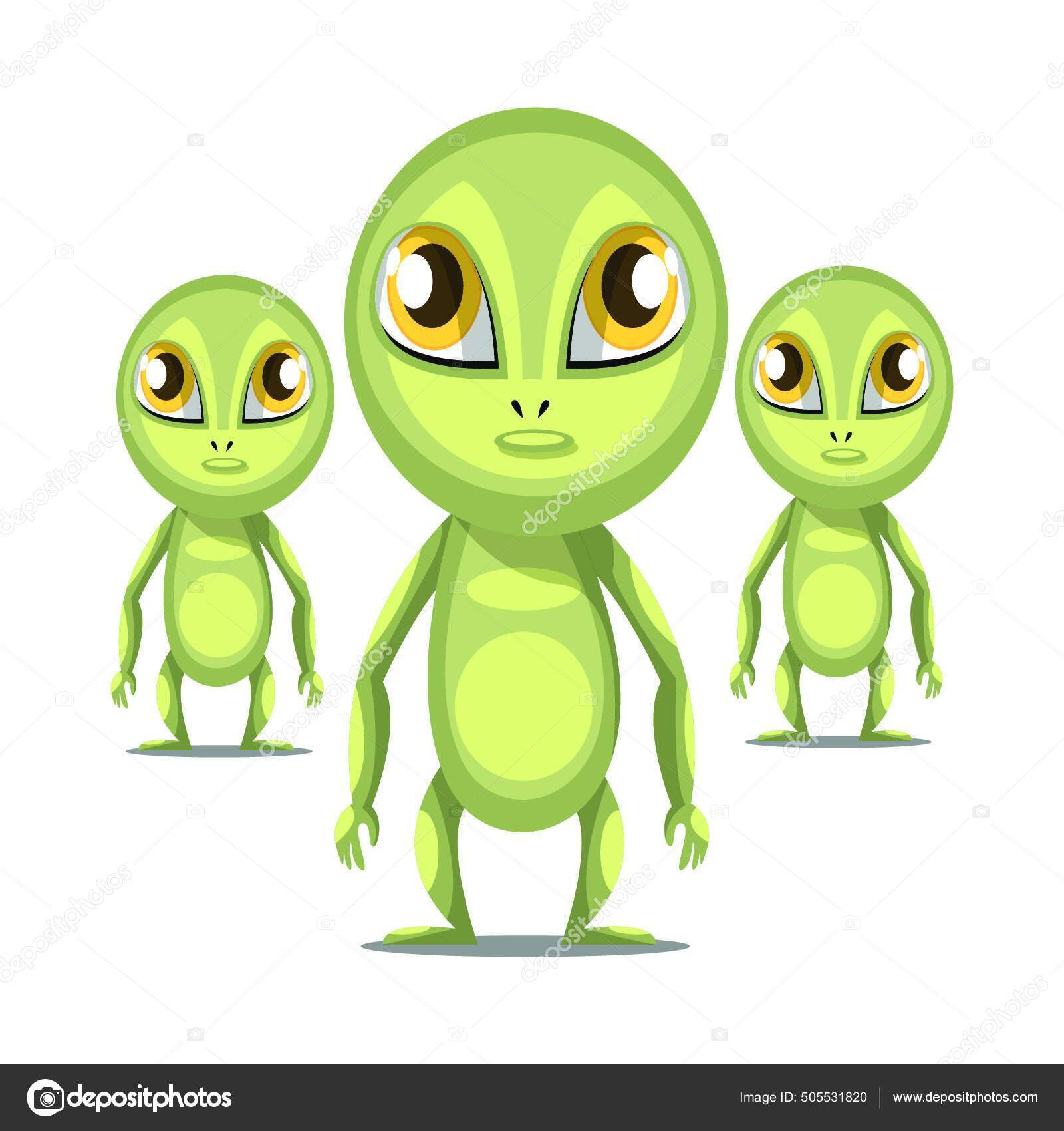 Alien Family Stock Illustration Illustration Of Alien