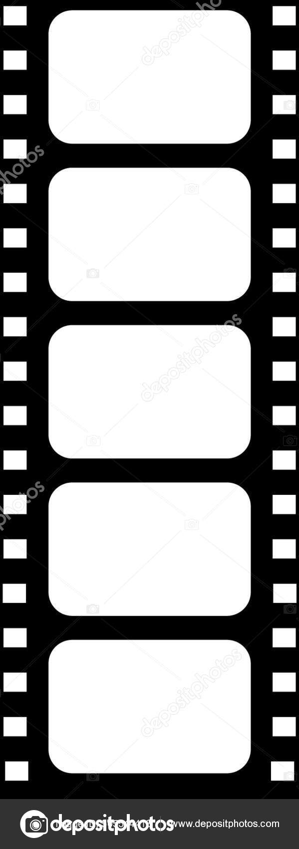 Camera Roll Cinema Vector Color Illustration Stock Vector by ...