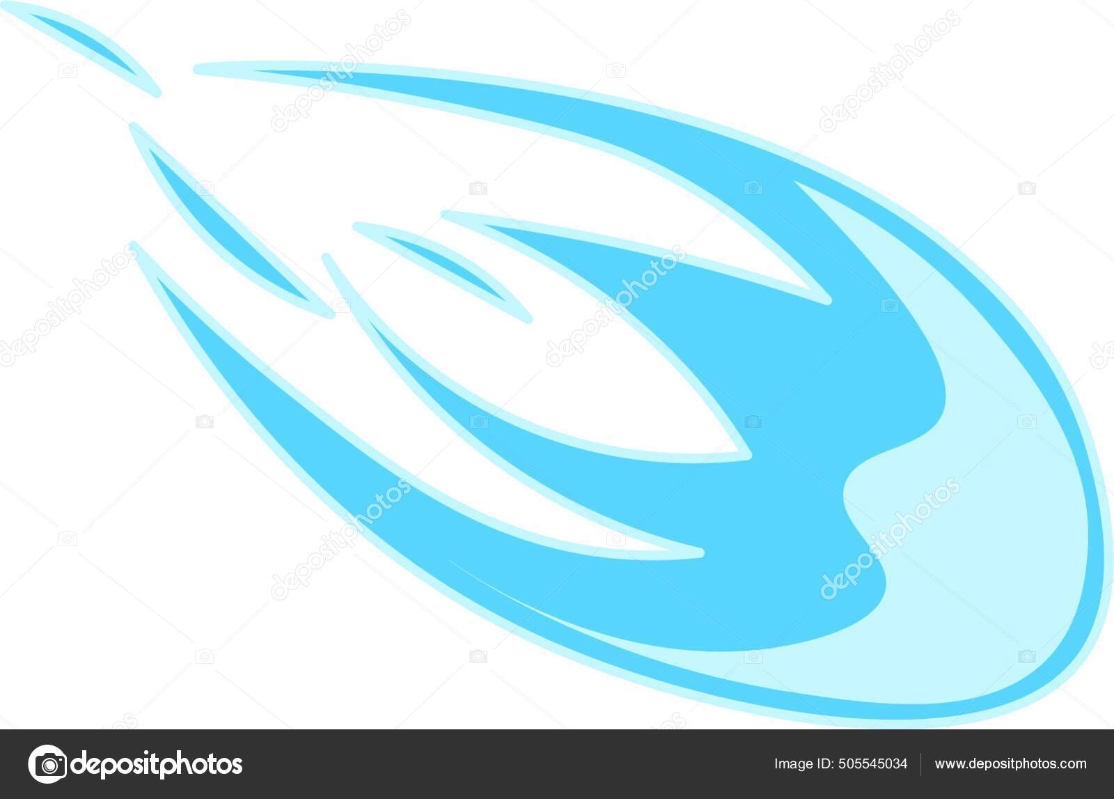 Comet Earth's Atmosphere Vector Color Illustration Stock Vector by ...