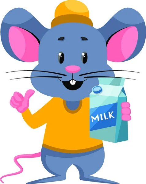 Monster Milk Illustration Vector White Background Stock Vector by ...