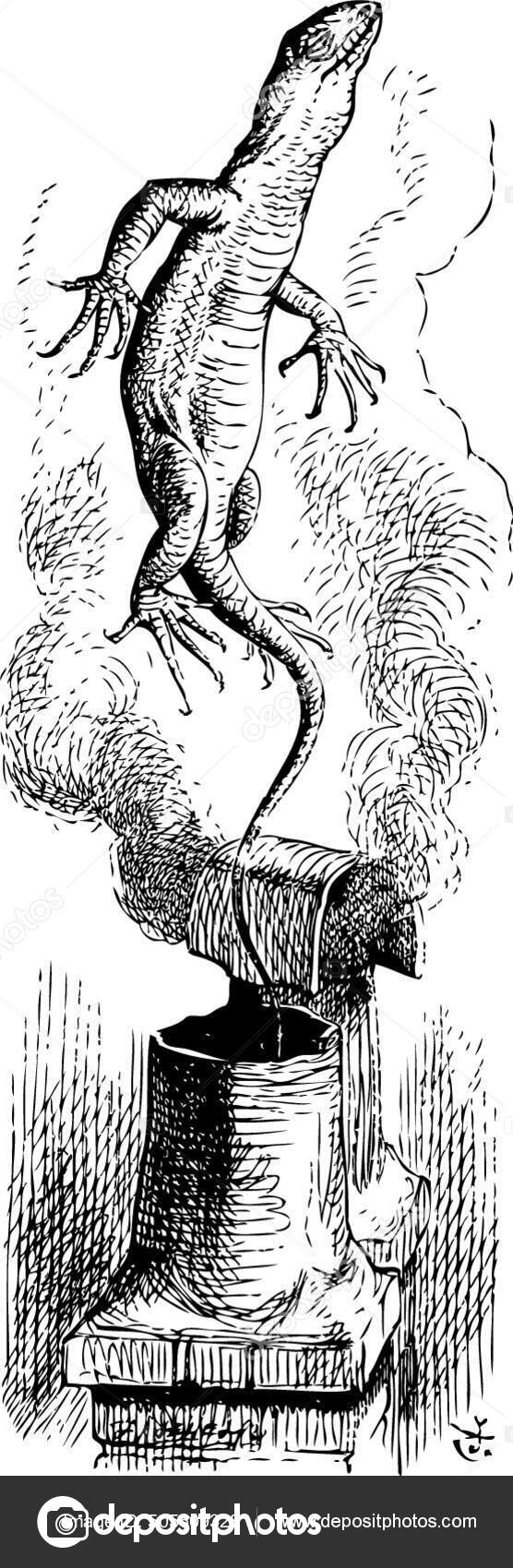 Alice Harikalar Diyarında Bitler Oda Için Çok Büyüktü Bill 'In ...