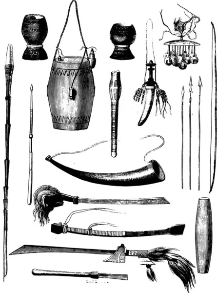 Caribs And Arawaks Weapons