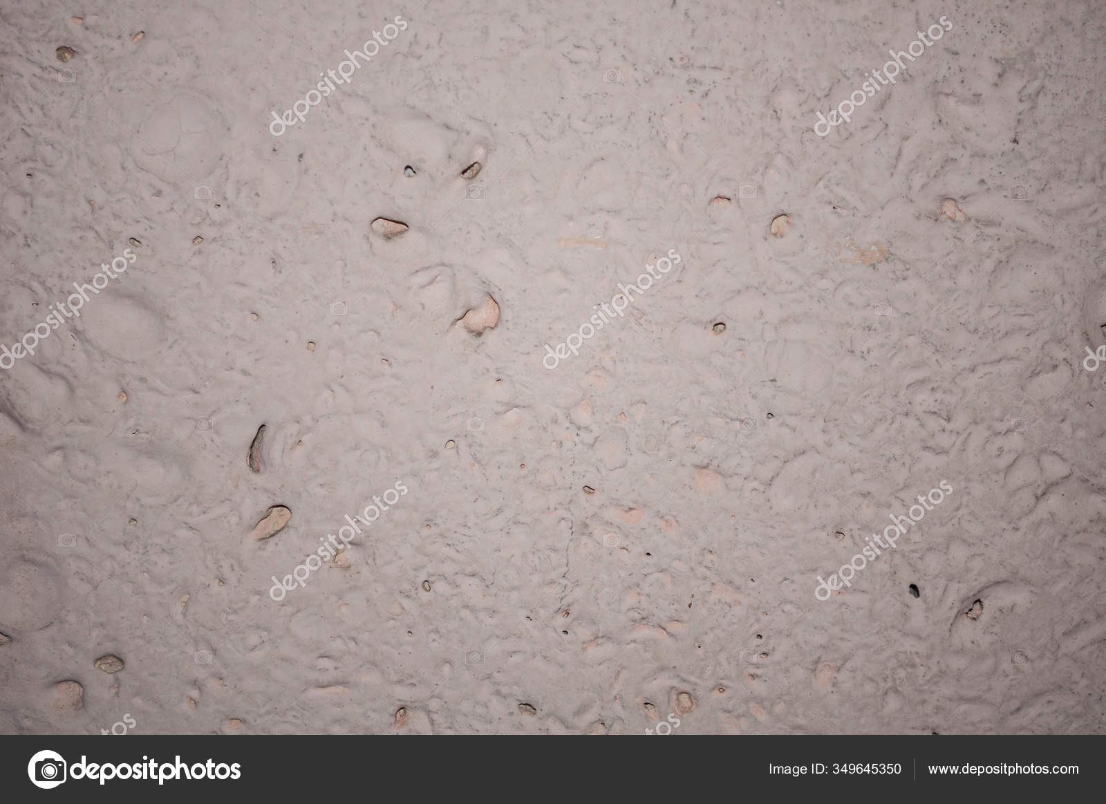 Texture Colored Pale Pink Plaster Wall Form Drops Holes Contrasting ...