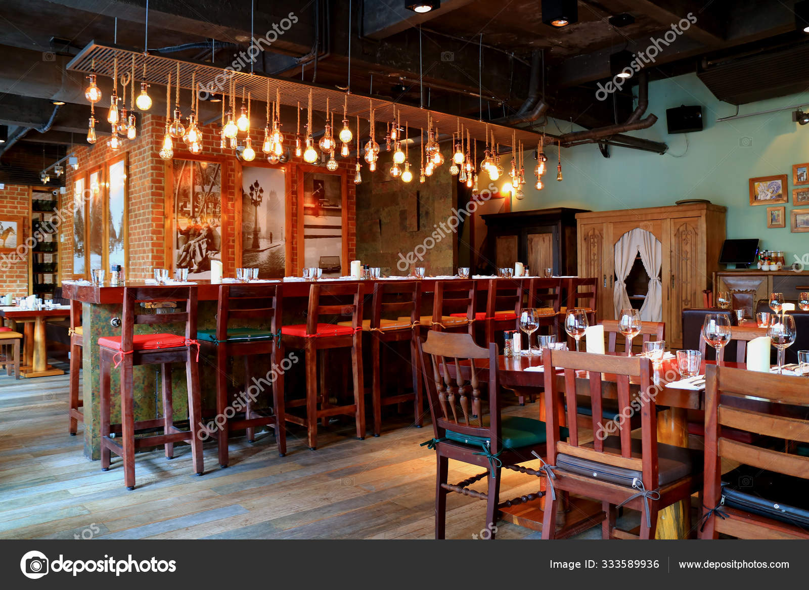 Country Cafe Interior Design