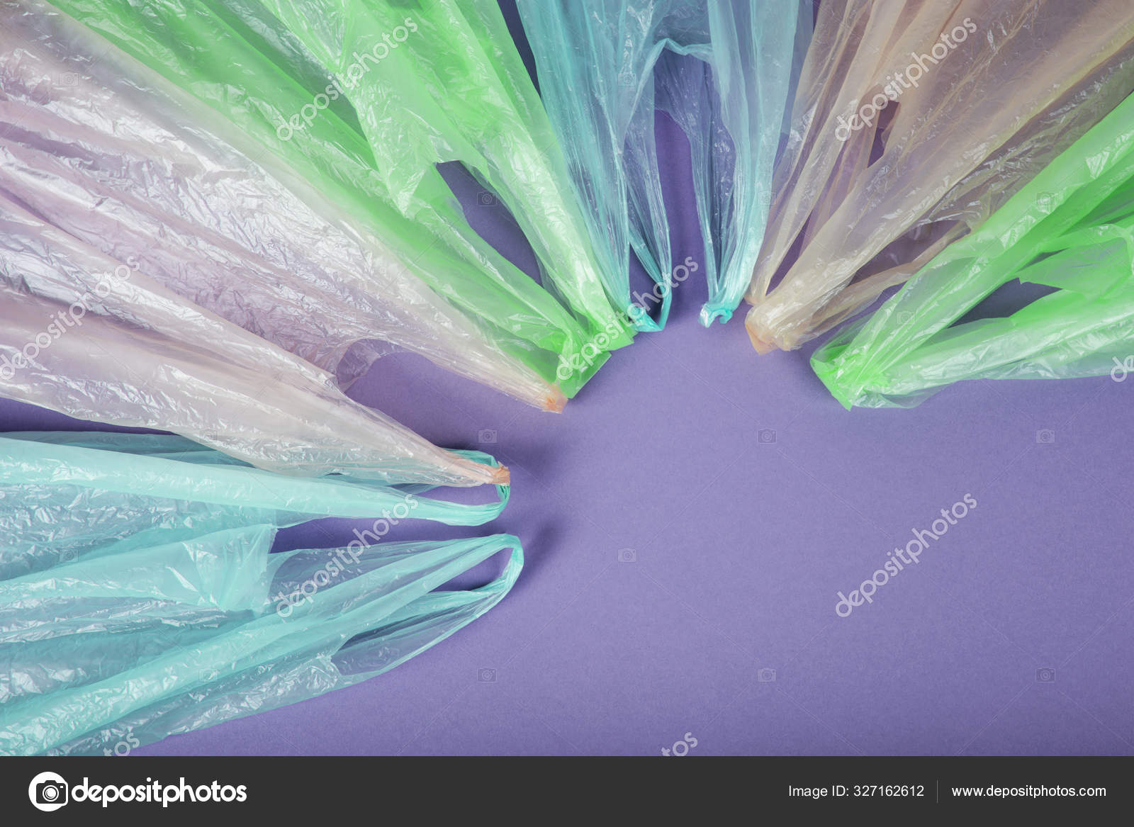 Bolsas de plástico desechables .: fotografía de stock © iuliiabondara ...