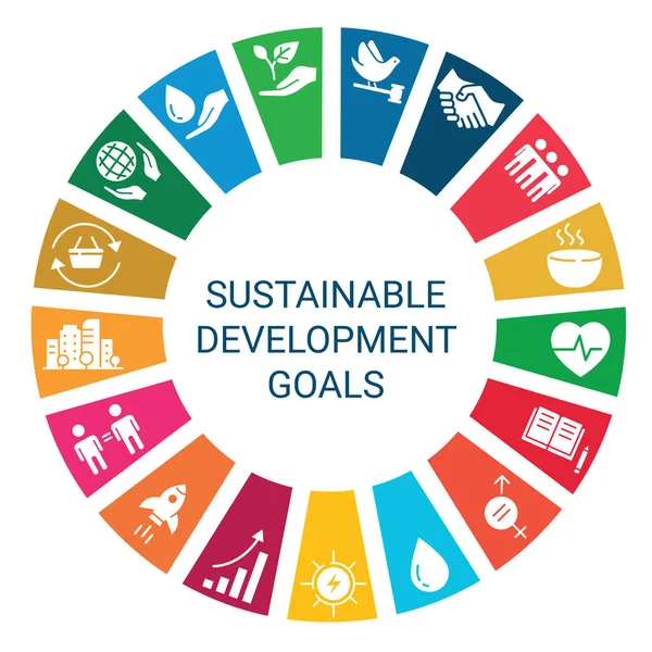 Sustainable development goals images vectorielles, Sustainable ...