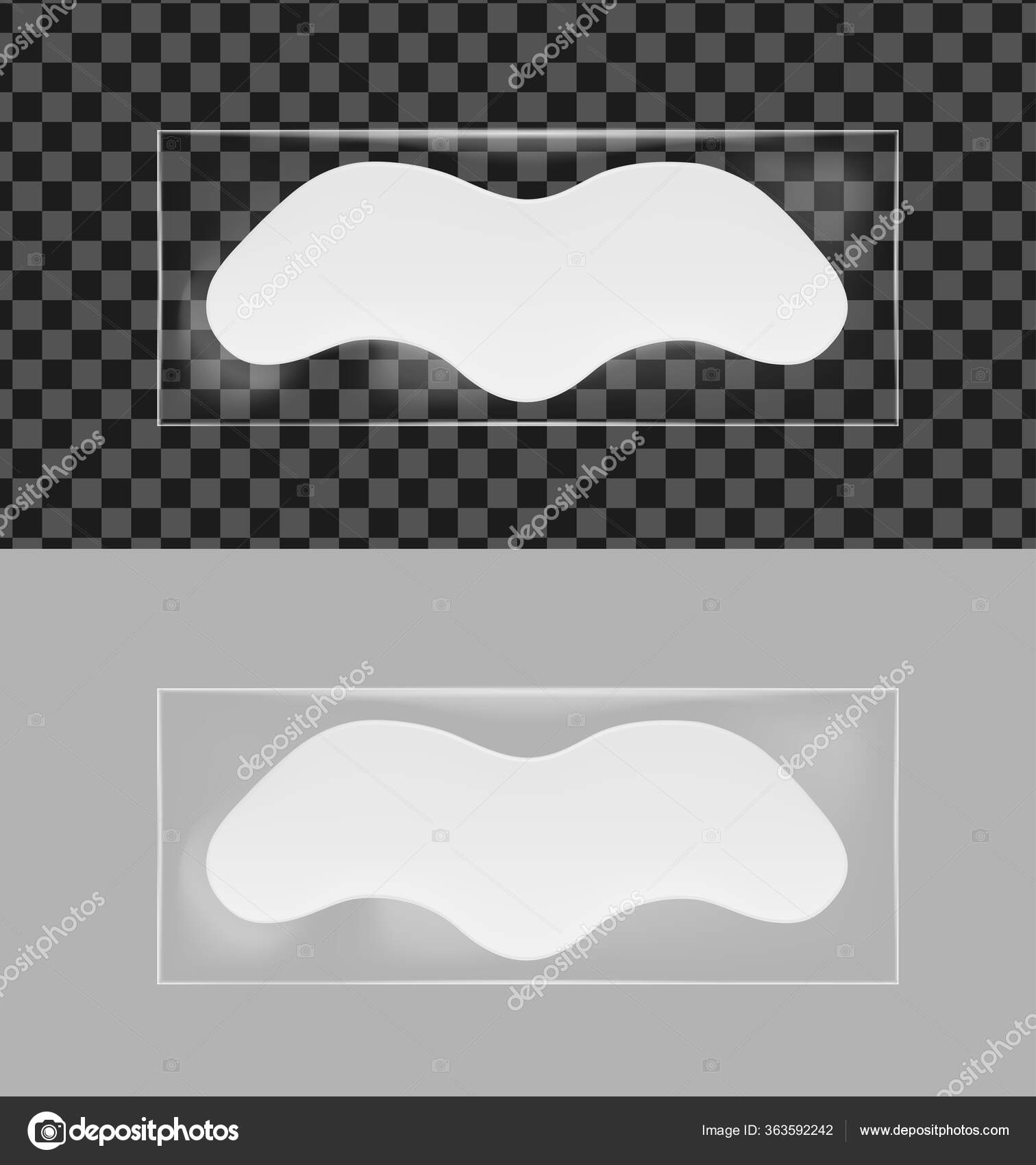 Blanco Vector Nariz Poro Tira Vector de stock #363592242 de ©Ksenia ...