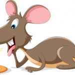 Little gray mouse Stock Vector Image by ©tiloligo #2855227