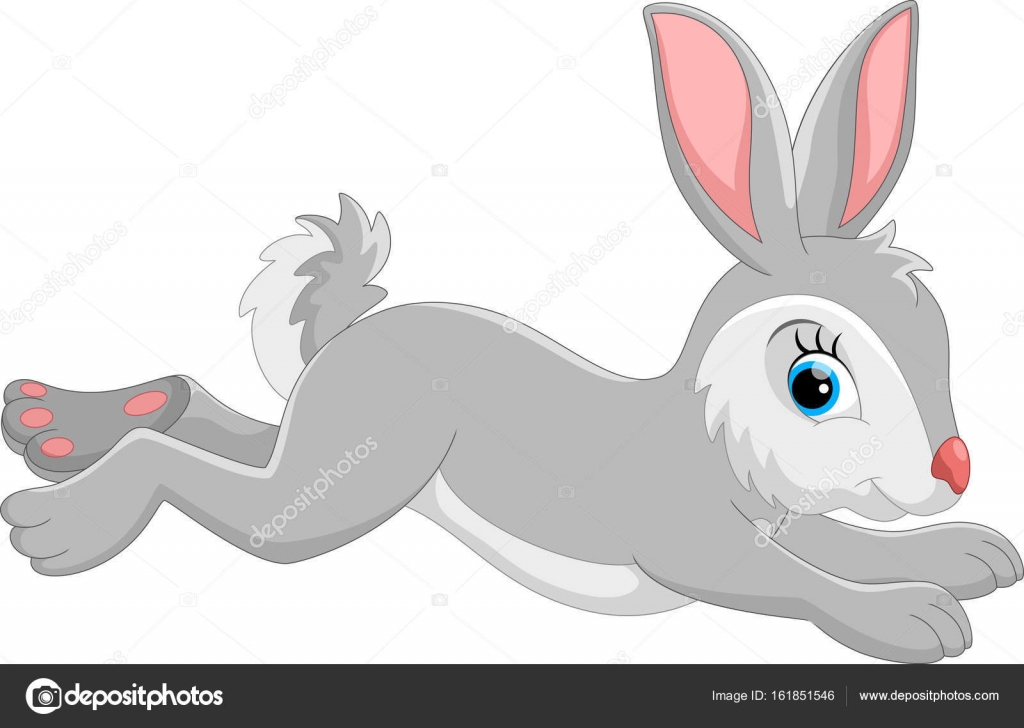 Lindo conejo de dibujos animados Vector de stock por ©irwanjos2 161851546