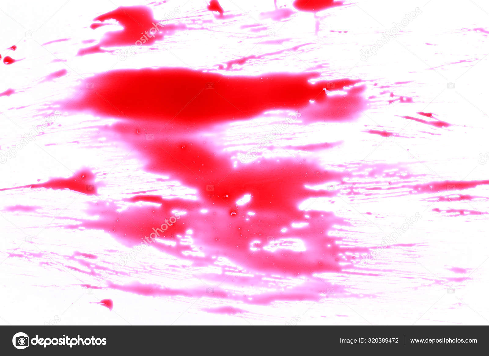 Blood Stains Isolated White Background Stock Photo by ©Narin_Photo ...