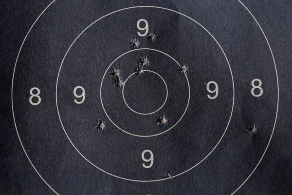 Bull Eye Target Bullet Hole — Stock Photo © Narin_Photo #368013166
