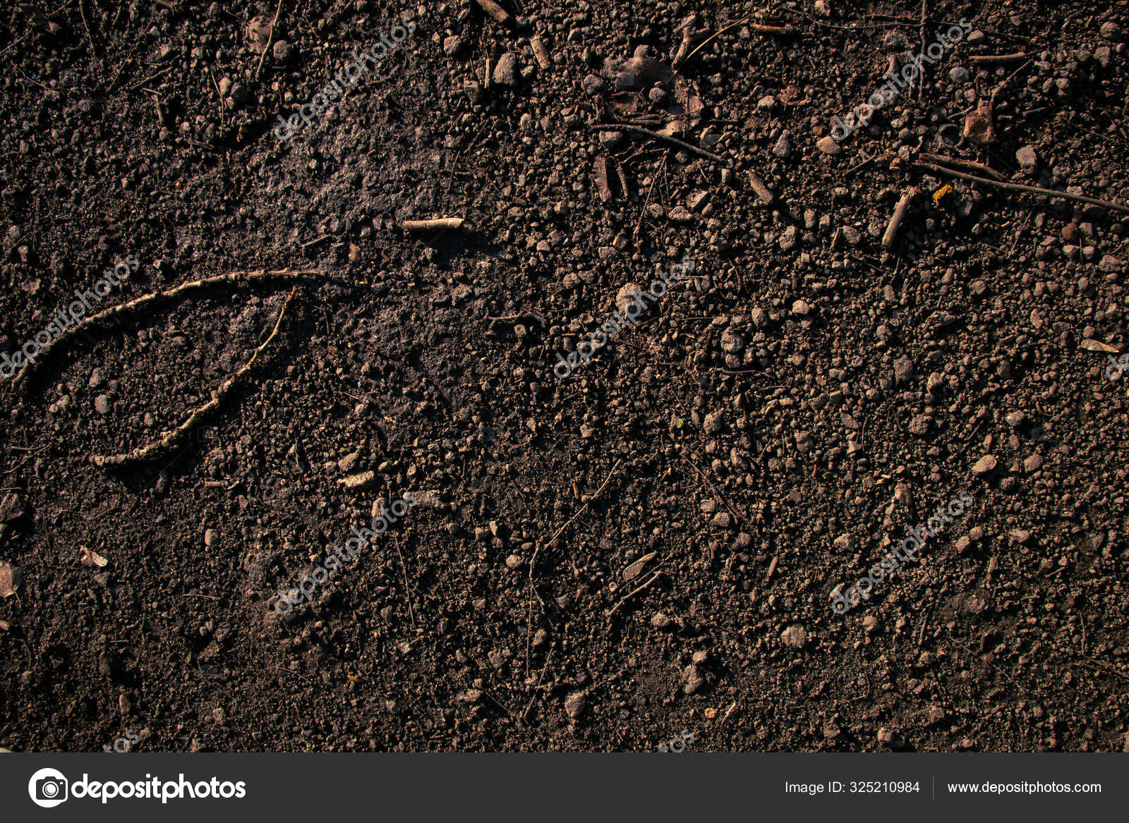 Texture of earth and sand — Stock Photo © Catopon #325210984