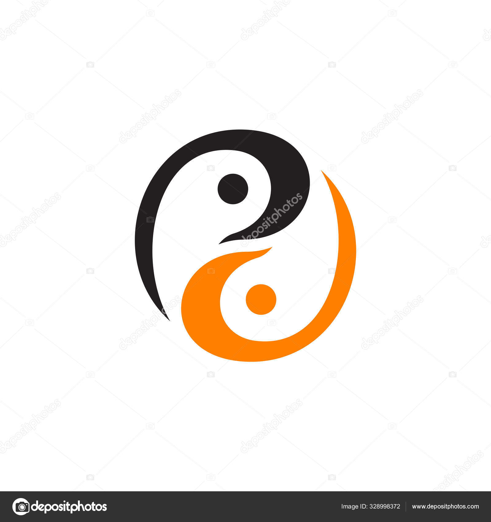 Yin Yang Logo Design