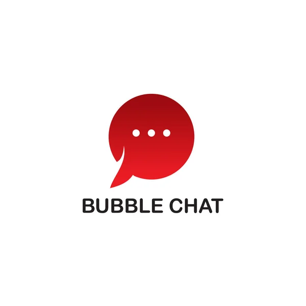 Chat Bubble Logo Design Template Comment Sign Symbol Stock Vector Image ...