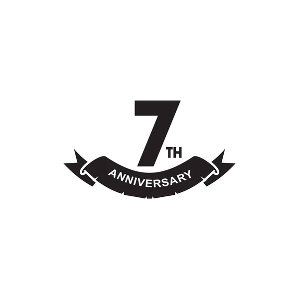 Logo del 7º aniversario images vectorielles, Logo del 7º aniversario ...