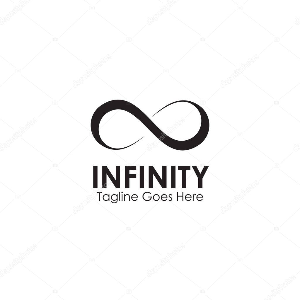 Infinito icono logotipo diseño vector plantilla 2023