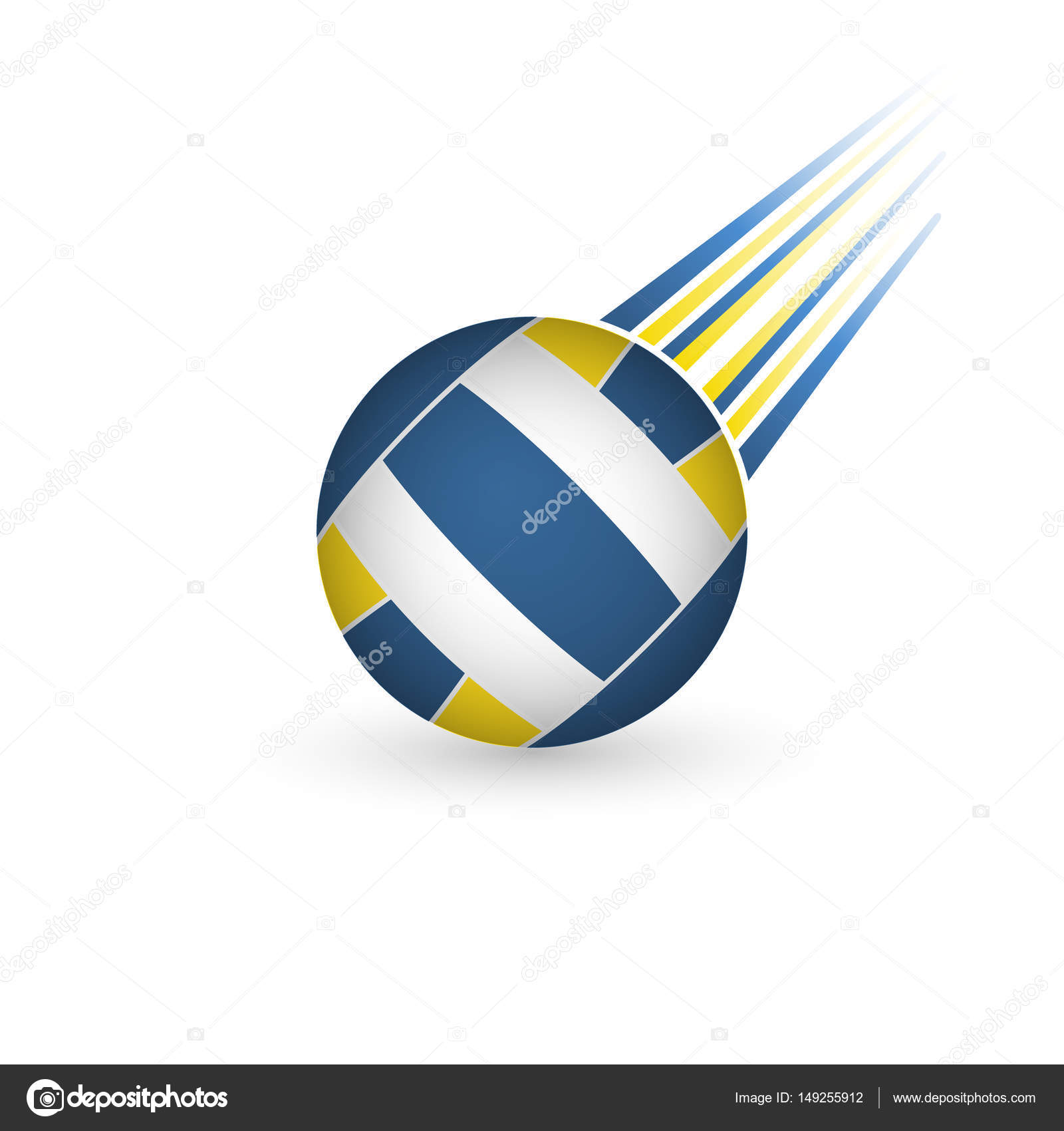 Volleyball ball. Vector design. Stock Vector by ©ftotti 149255912