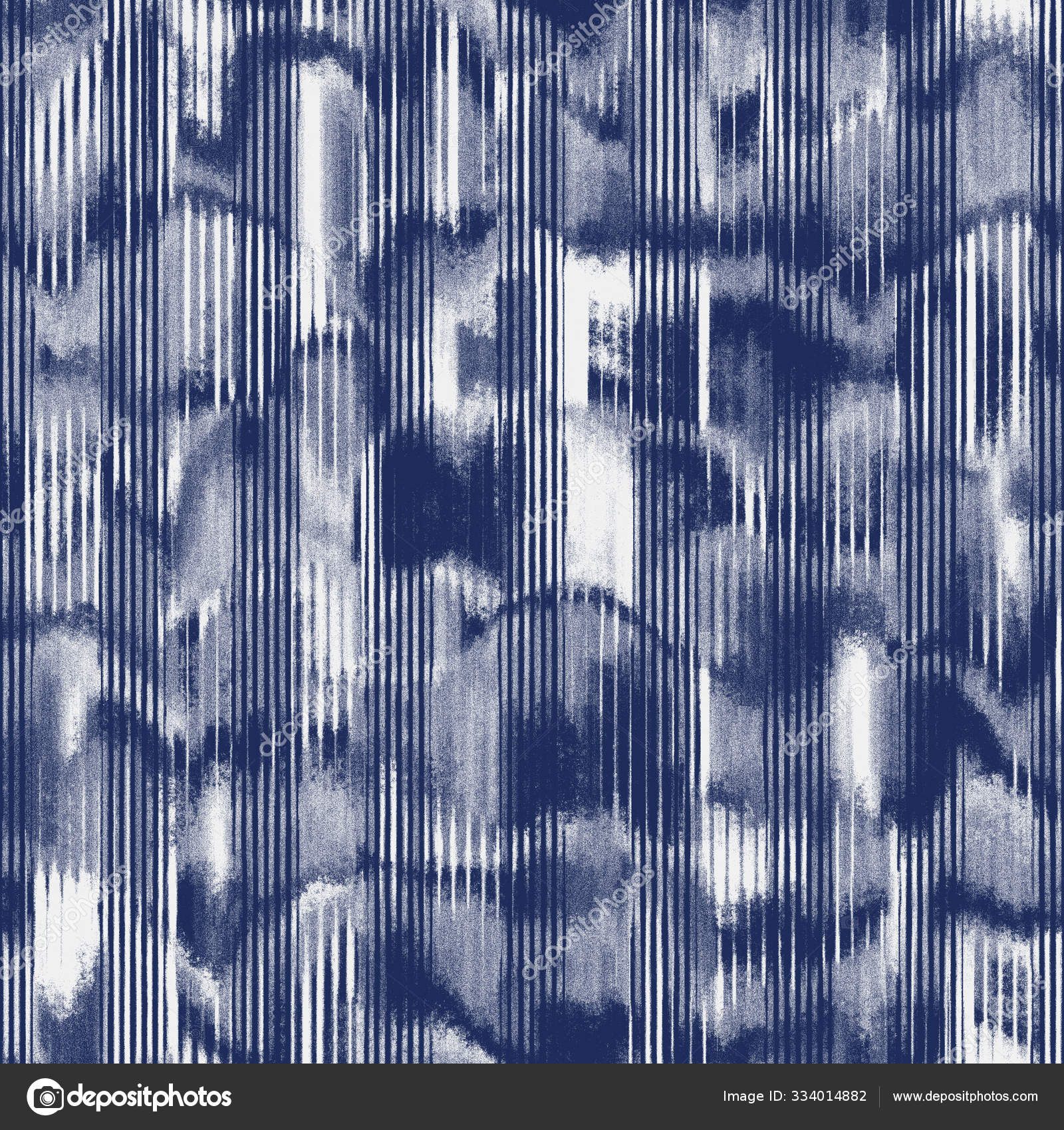 Indigo cyanotype dyed effect worn navy pattern Stock Illustration by ...