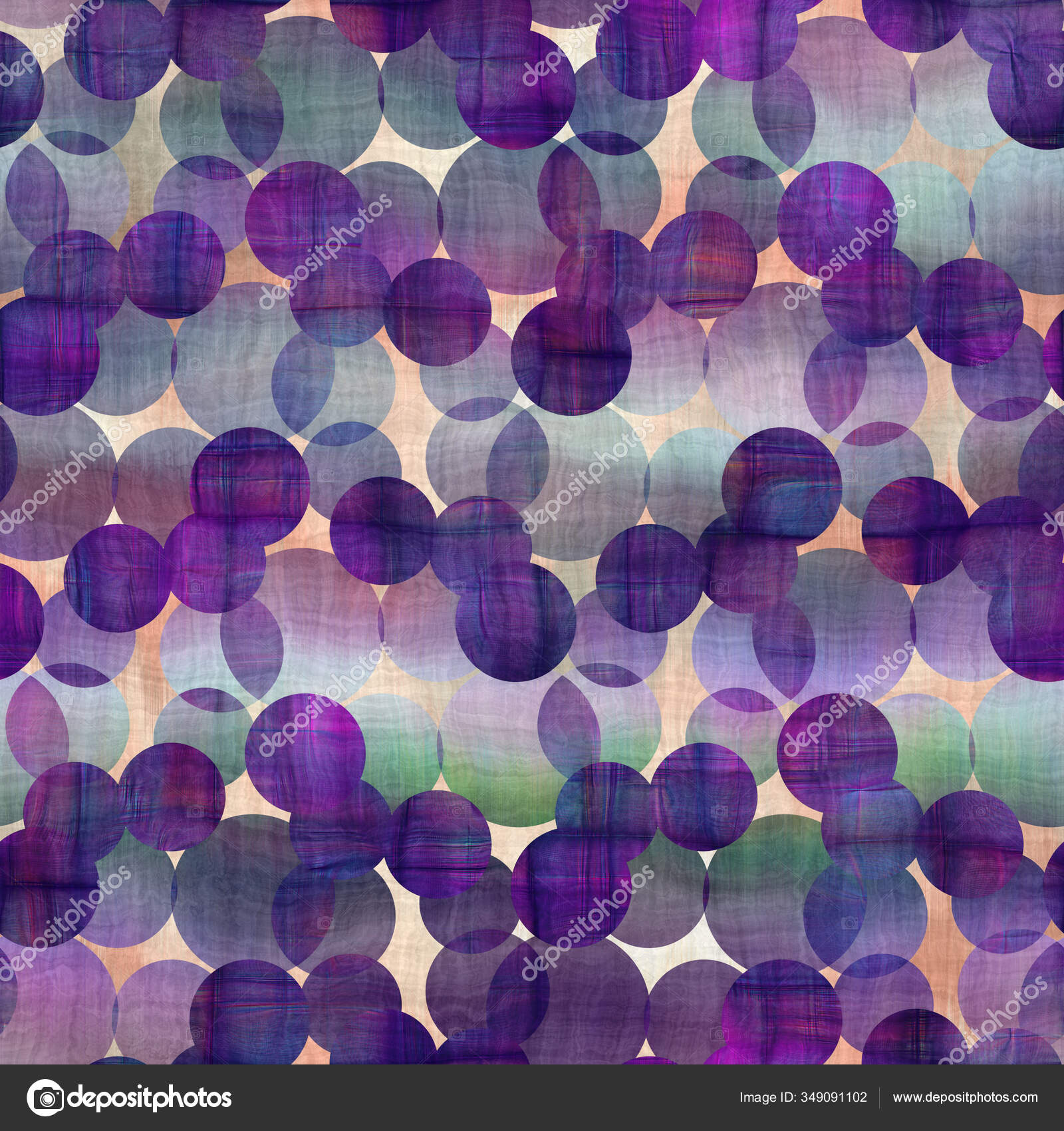 Watercolor wash ink bleed fabric texture swatch Stock Illustration by ...