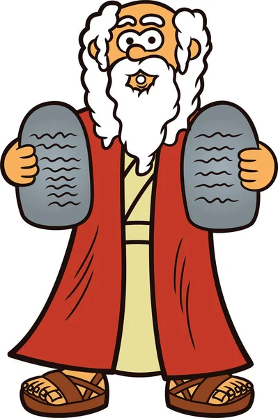 Moses And The Ten Commandments Clipart