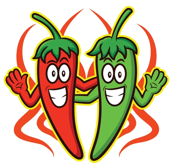 Chili pepper cartoon Stock Vector Image by ©yayayoyo #6815126