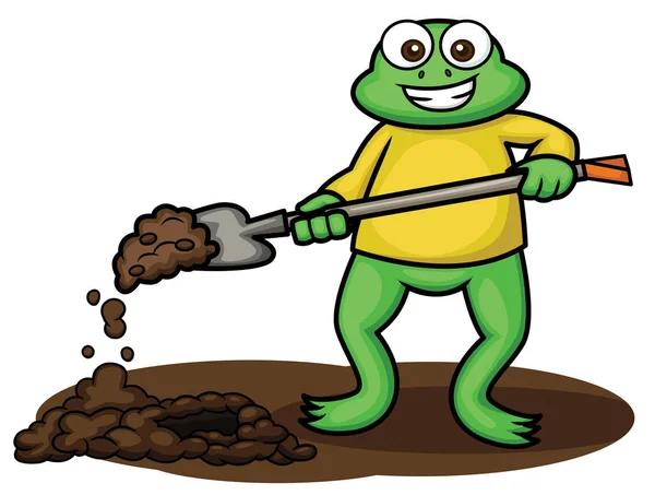 Spade cartoon — Stock Vector © lineartestpilot #20073953