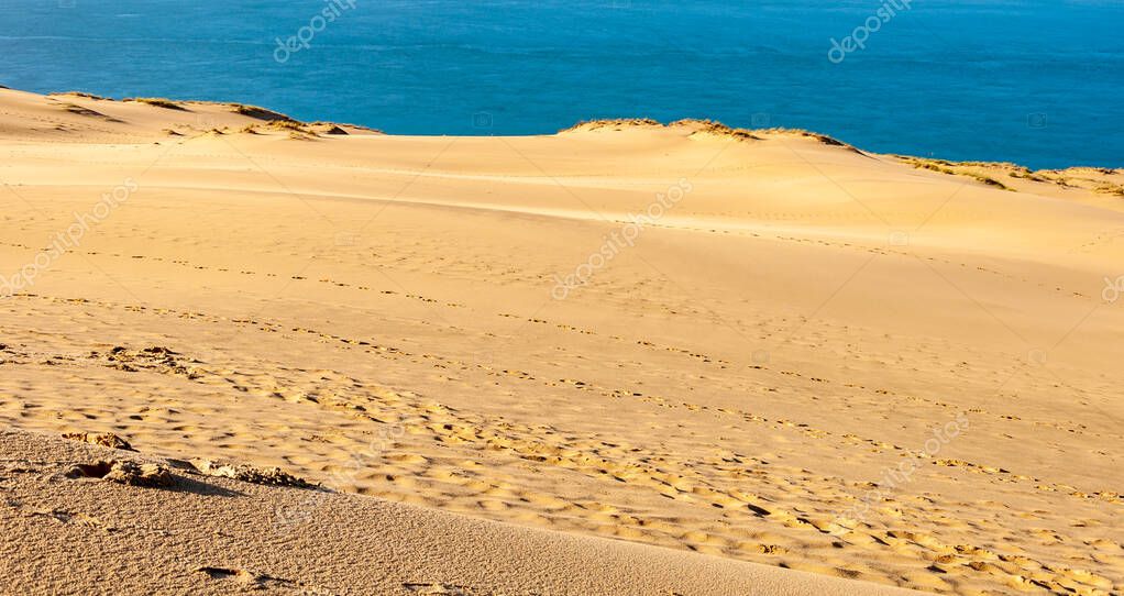 La Duna du Pilat de Arcachon en Francia, las dunas de arena más altas ...