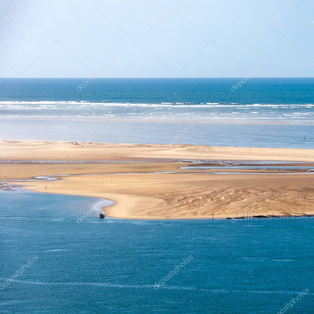 La Duna du Pilat de Arcachon en Francia, las dunas de arena más altas ...