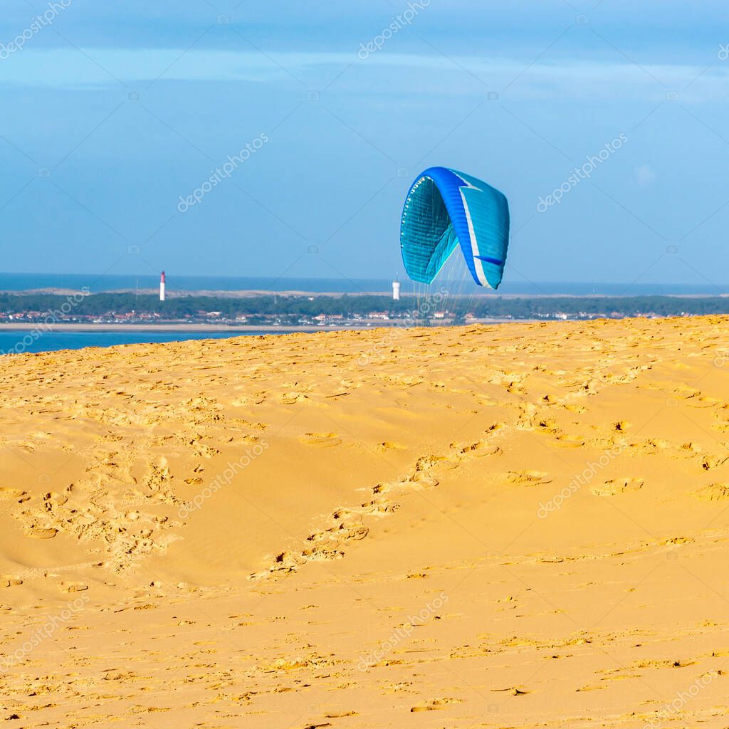 La Duna du Pilat de Arcachon en Francia, las dunas de arena más altas ...